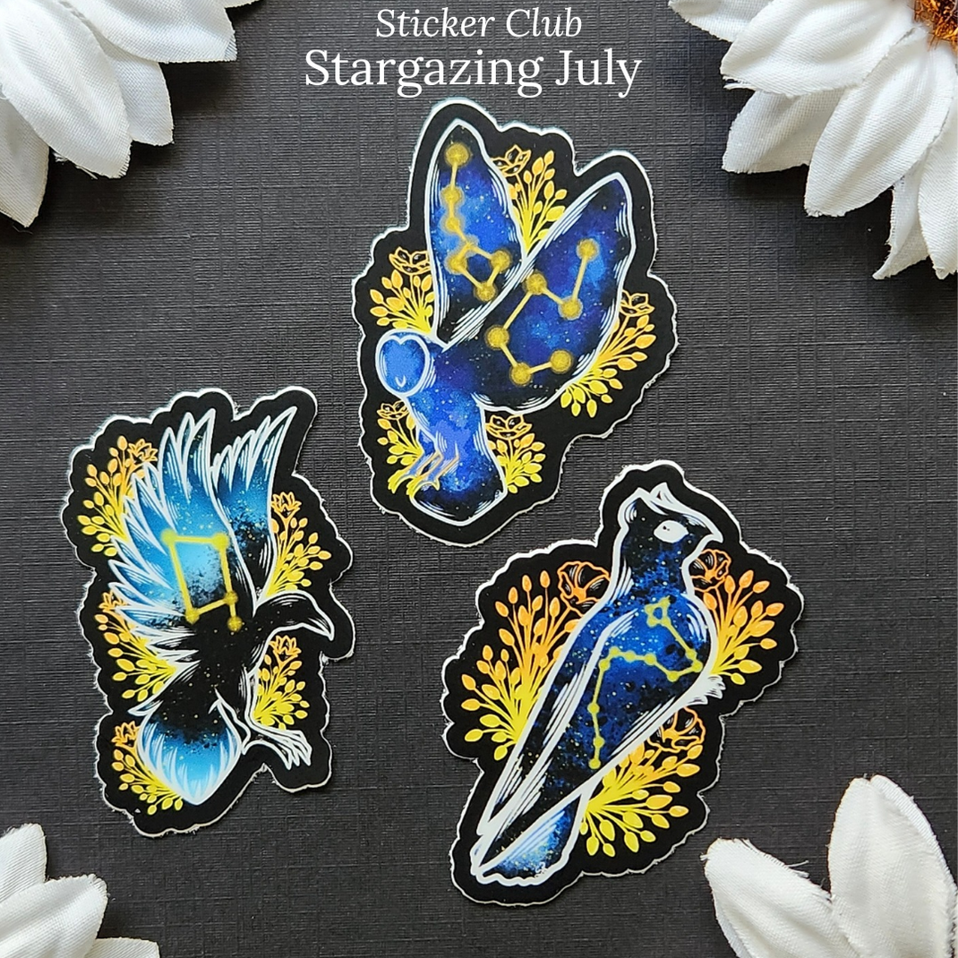 What is The Sticker Club – Suzen's Art Shop